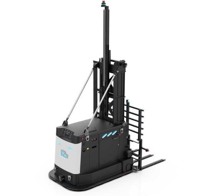 RI LOG30003000DAE Counterbalanced High-lifting Forklift logistic robot ...